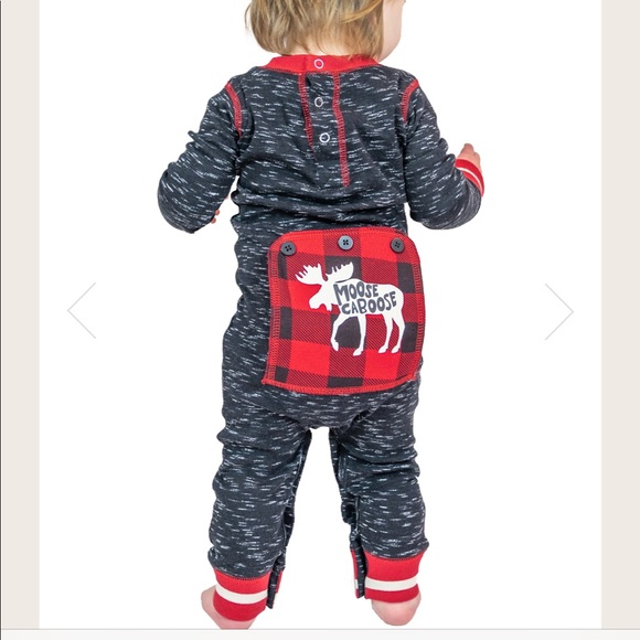 Lazy One | Pajamas | Lazy Ones Baby Moose Caboose Sleeper | Poshmark